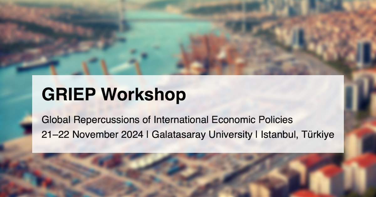 GRIEP Workshop | The Workshop on “Global Repercussions of International ...